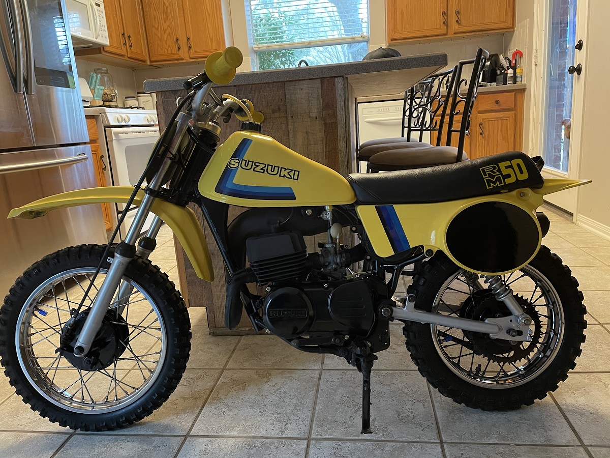 Finished my RM50 - Moto-Related - Motocross Forums / Message Boards ...