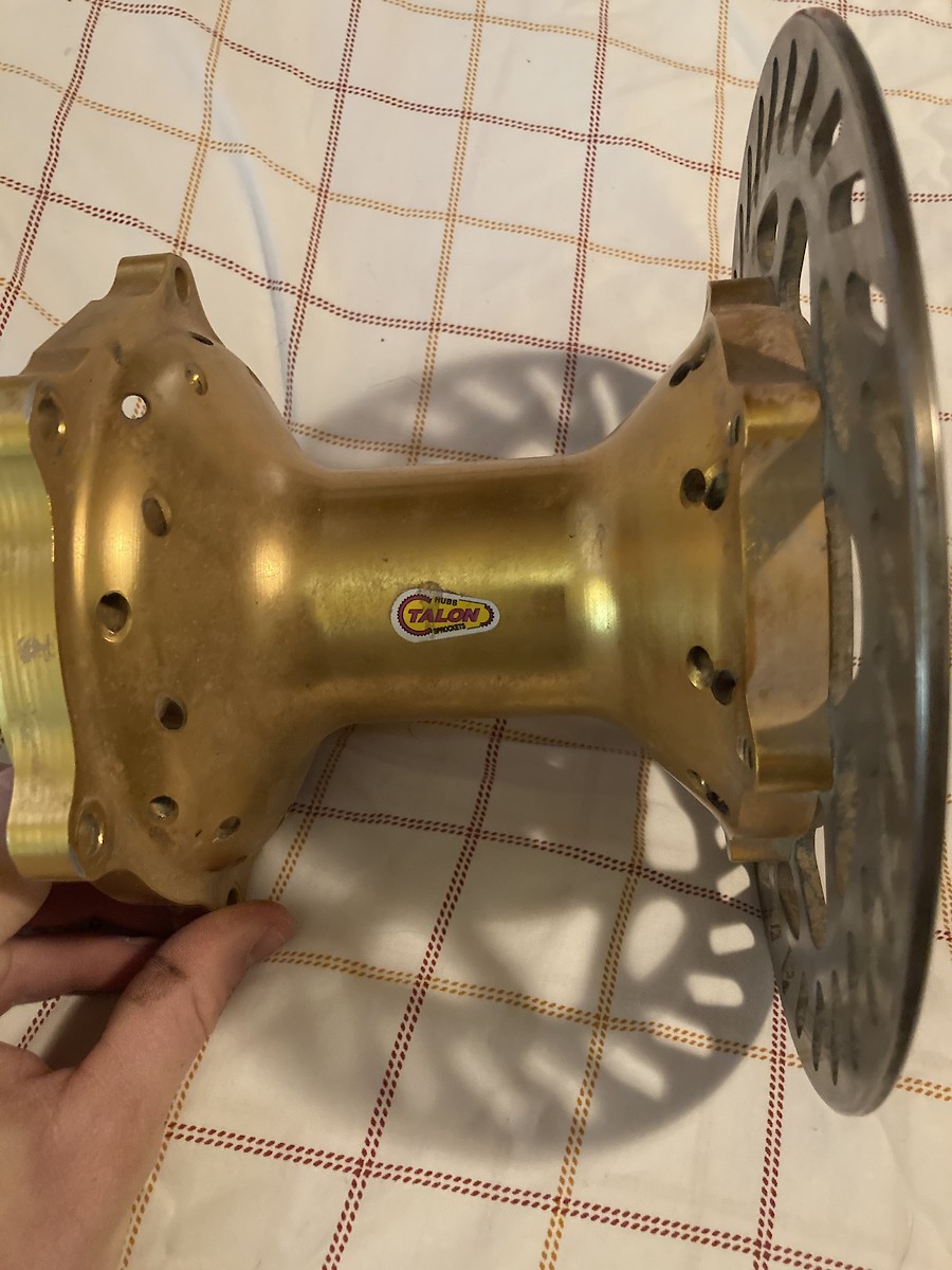 KX Talon Hub Gold - For Sale/Bazaar - Motocross Forums / Message Boards ...