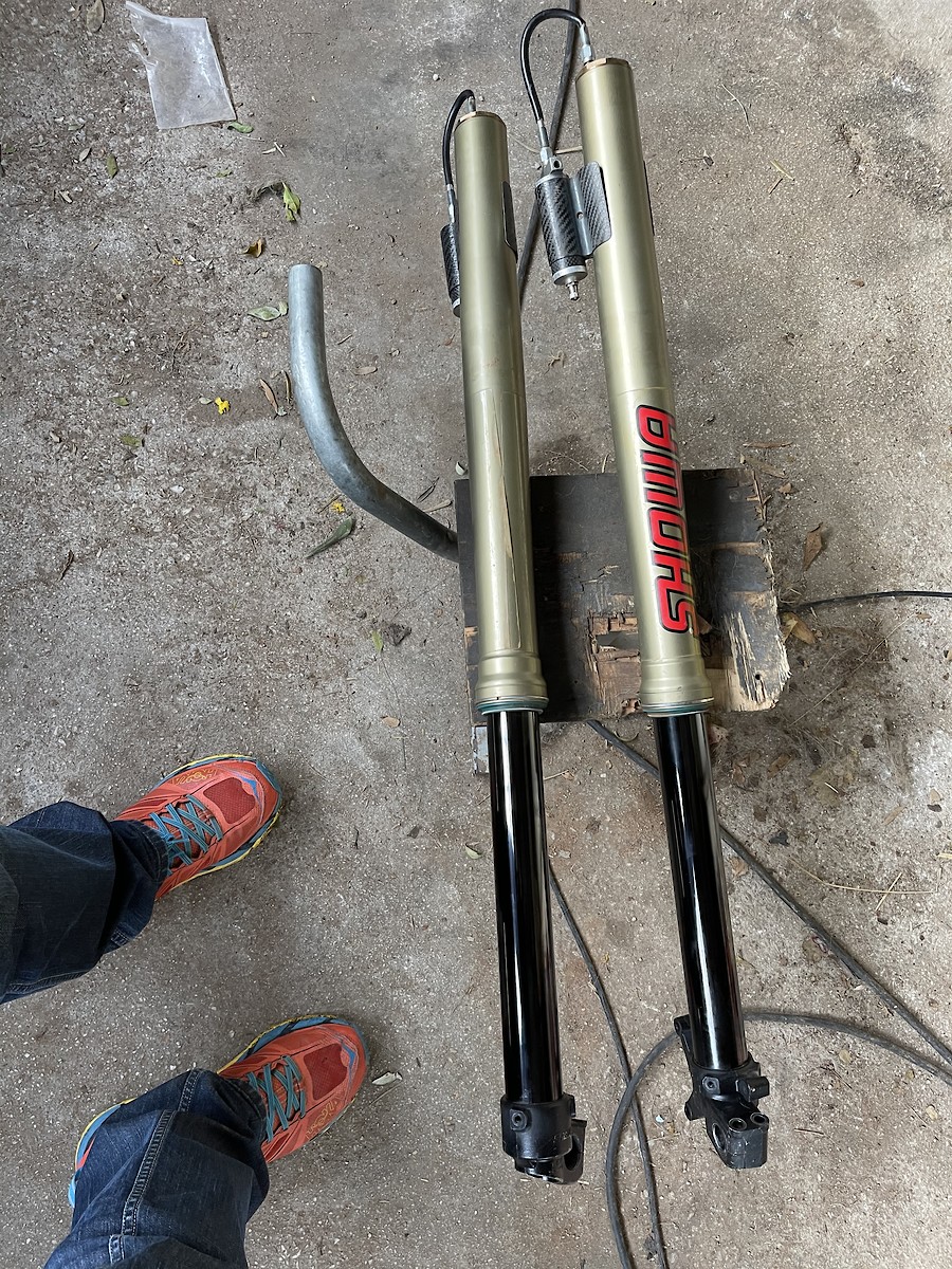 CR CRF SHOWA KIT B with Enzo sub tanks - For Sale/Bazaar - Motocross ...