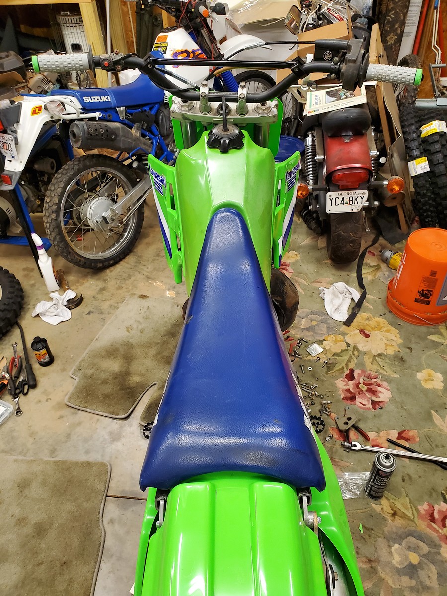 1987 Kawasaki KX250 low-key restore - Bike Builds - Motocross Forums ...