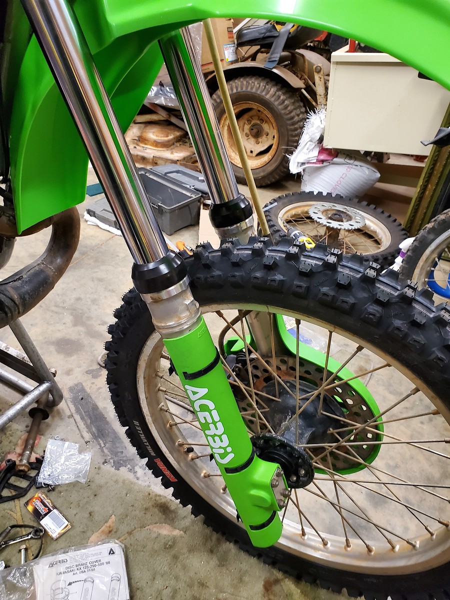 1987 Kawasaki KX250 low-key restore - Bike Builds - Motocross Forums ...