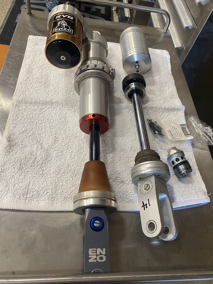 Brembo SXS calipers, Enzo WP to KYB shock, Vortex Twisted development ...