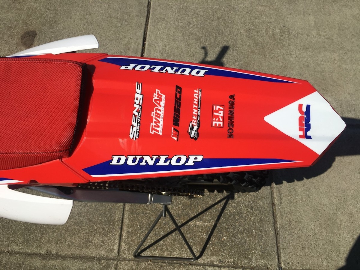 02-07 CR250r newer restyle plastic kit w/seat - For Sale/Bazaar ...