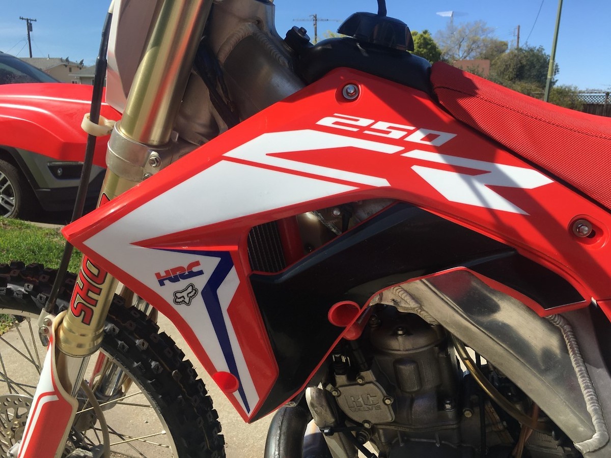 02-07 CR250r newer restyle plastic kit w/seat - For Sale/Bazaar ...