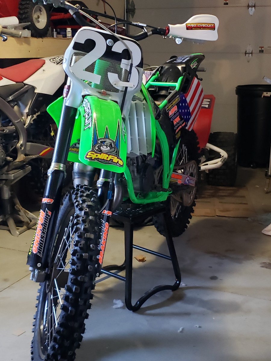 Kx 250 1991 suspension swap (kx250f) - Bike Builds - Motocross Forums ...