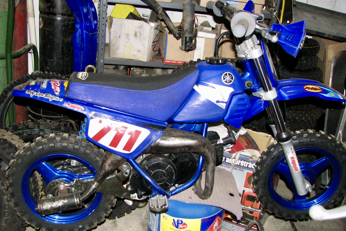 Single shock + race pipe for PW50 - Moto-Related - Motocross Forums ...