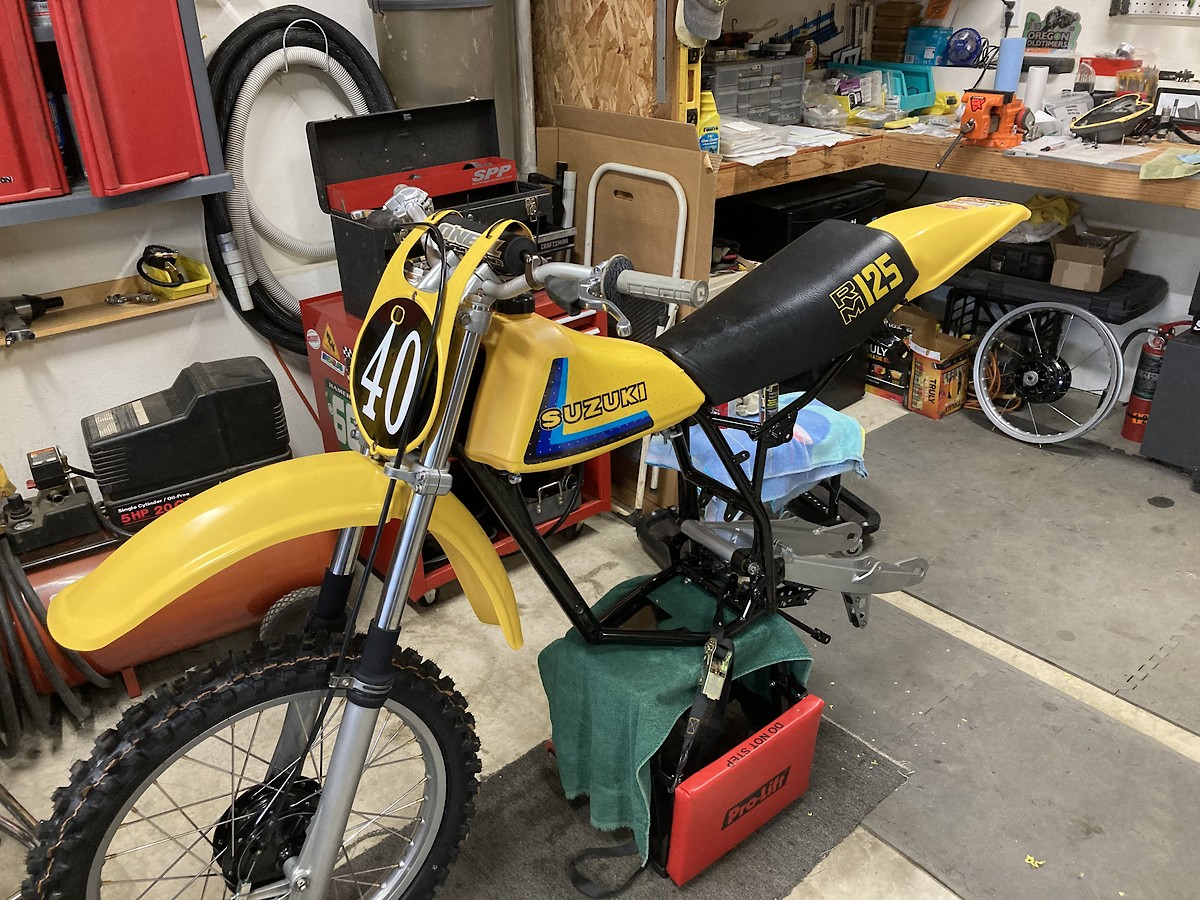 79 RM125 build - FINISHED! - Bike Builds - Motocross Forums / Message ...