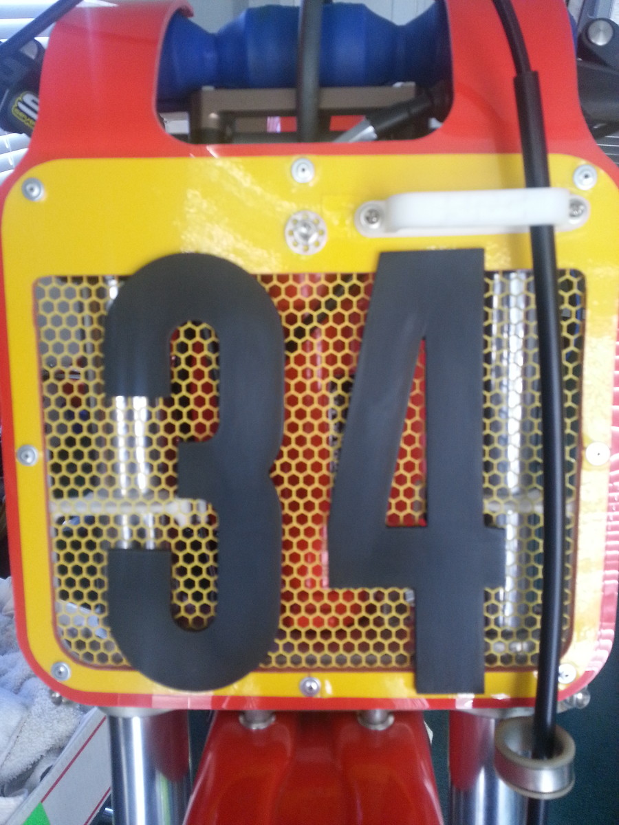 Vented number plates were cool! - Moto-Related - Motocross Forums ...