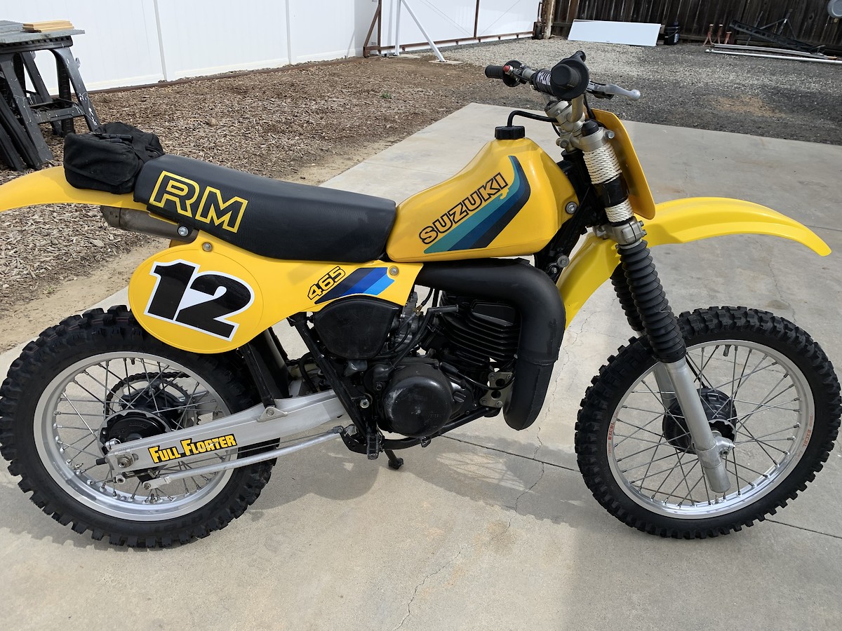 1982 RM 465 for sale - Old School Moto - Motocross Forums / Message ...
