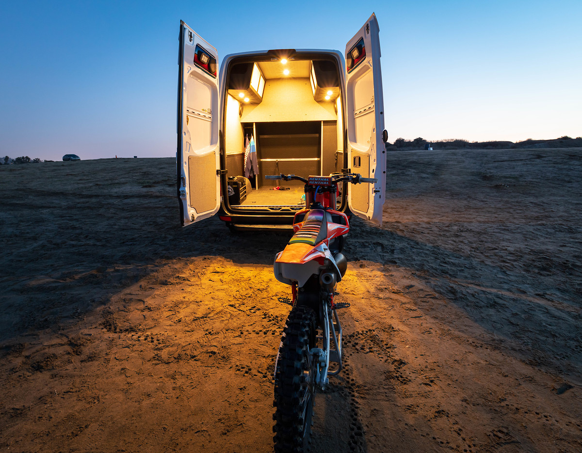 Sprinter Moto Van - For Sale/Bazaar - Motocross Forums / Message Boards ...