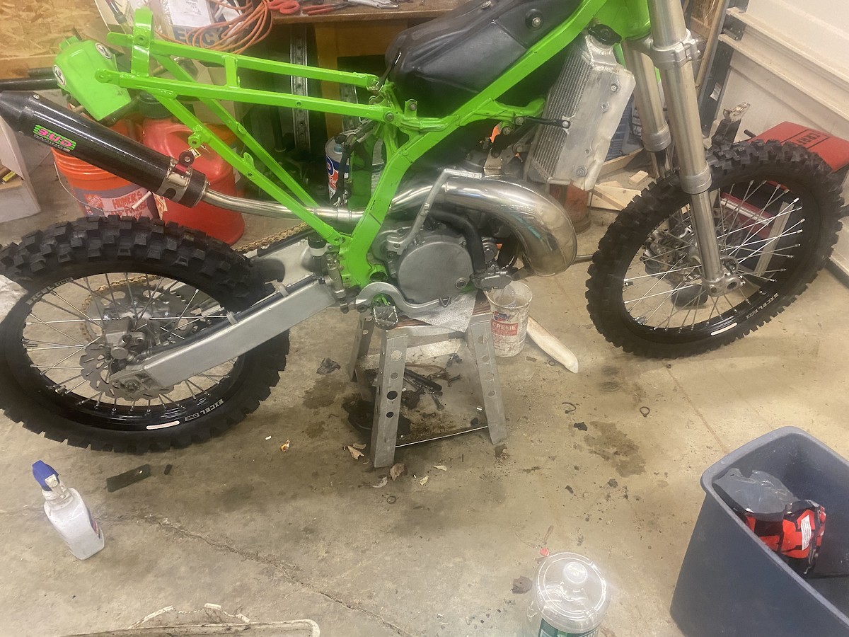 2001 kawasaki kx 250 light restore - Bike Builds - Motocross Forums ...