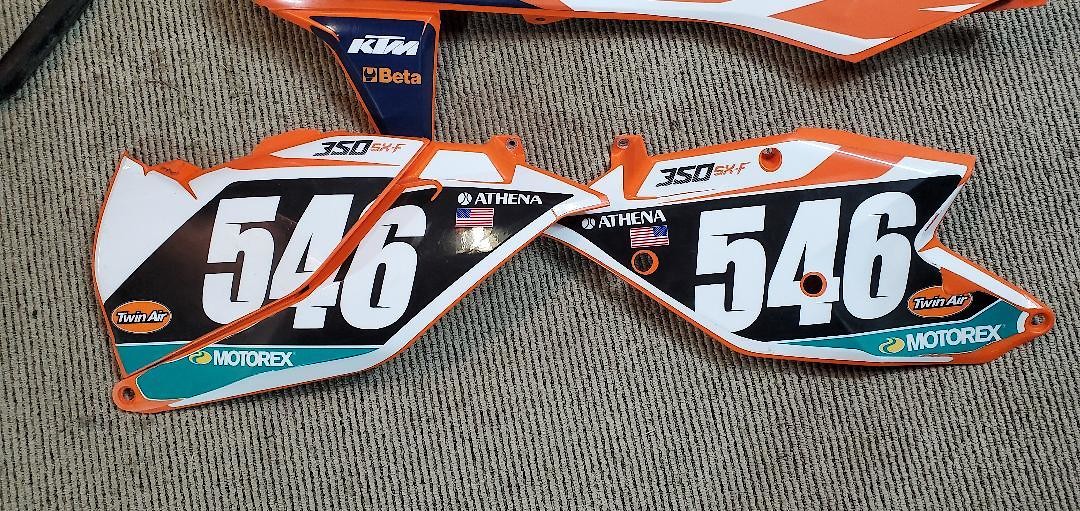 Wtb. 2018 ktm red bull plastics - For Sale/Bazaar - Motocross Forums / Message Boards - Vital MX