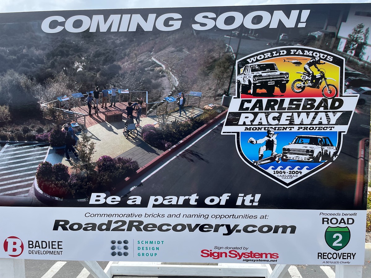 Carlsbad Raceway Monument Design and Project to be Unveiled to the ...