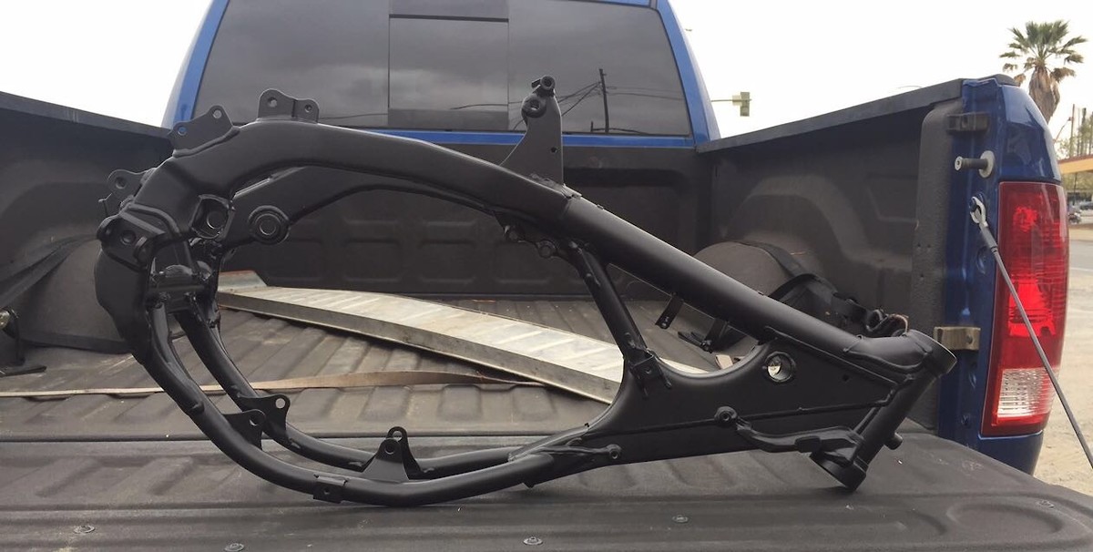 Powder coated frames - Moto-Related - Motocross Forums / Message Boards ...