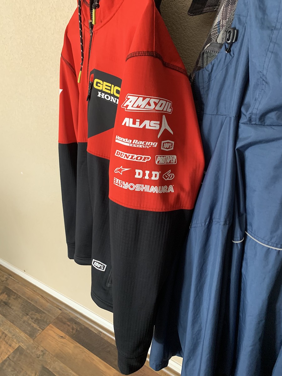 GEICO Honda 100% Jacket - XL - For Sale/Bazaar - Motocross Forums ...