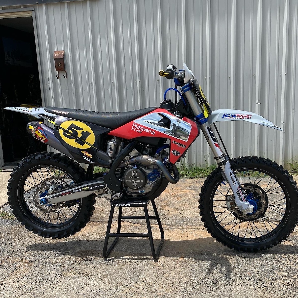 Ideas for some retro graphics for my husqvarna fc 450 - Moto-Related ...