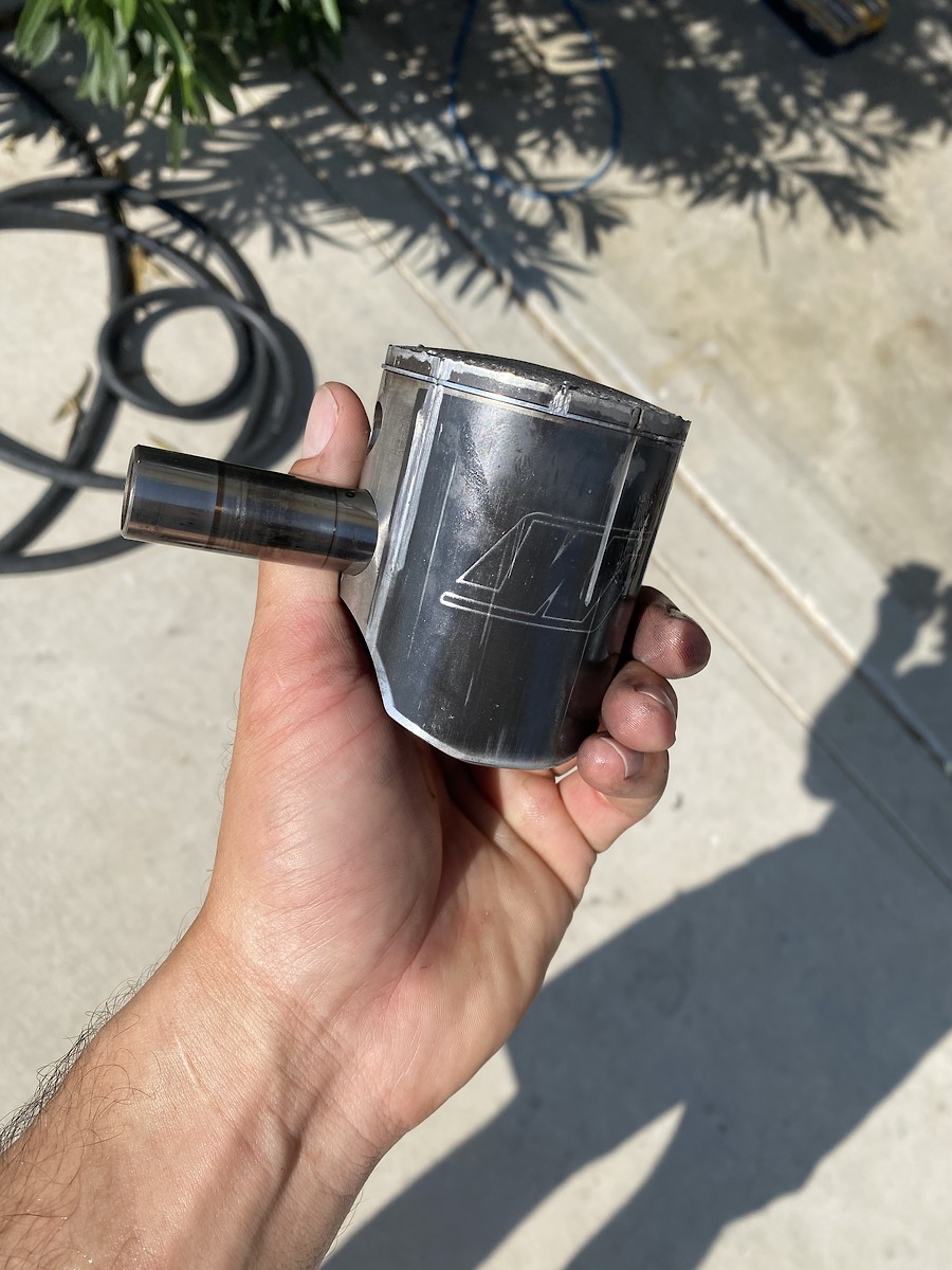 Wrist pin bearing failure, why? - Tech Help/Race Shop - Motocross ...