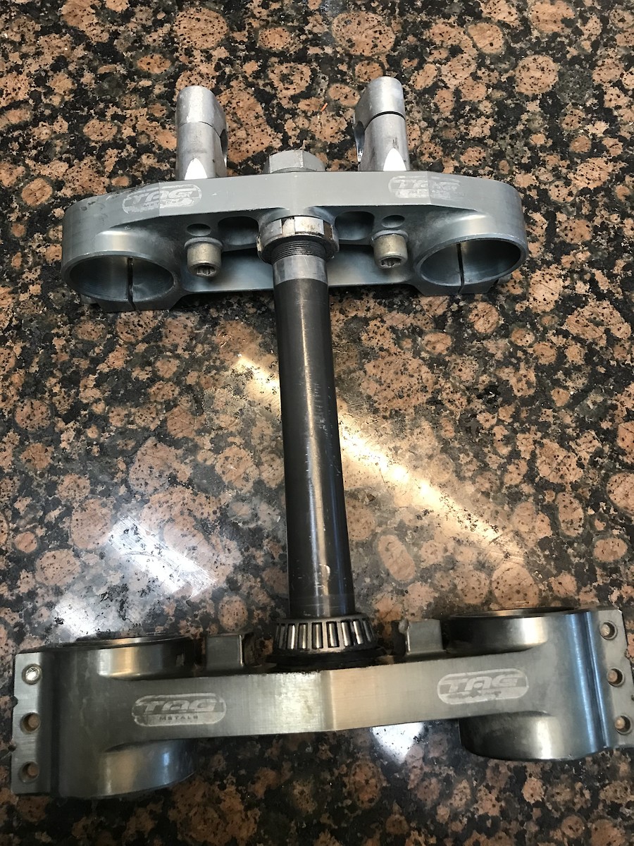 1996-2003 yz 125 TAG billet triple clamps - For Sale/Bazaar - Motocross ...