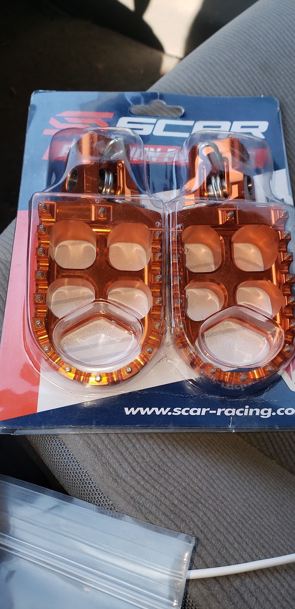 Scar Racing EVO Pegs for 2016-2022 KTMs - $75 shipped in CONUS - For ...