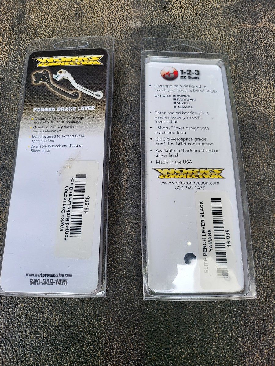 Works Connection Levers Yamaha 16-885 and 16-985 - For Sale/Bazaar ...