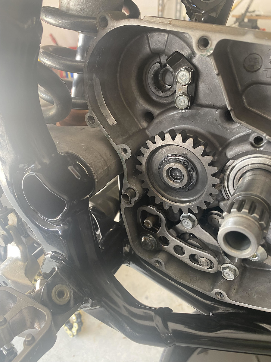 YZ250 kick gear wear? With picture - Tech Help/Race Shop - Motocross ...