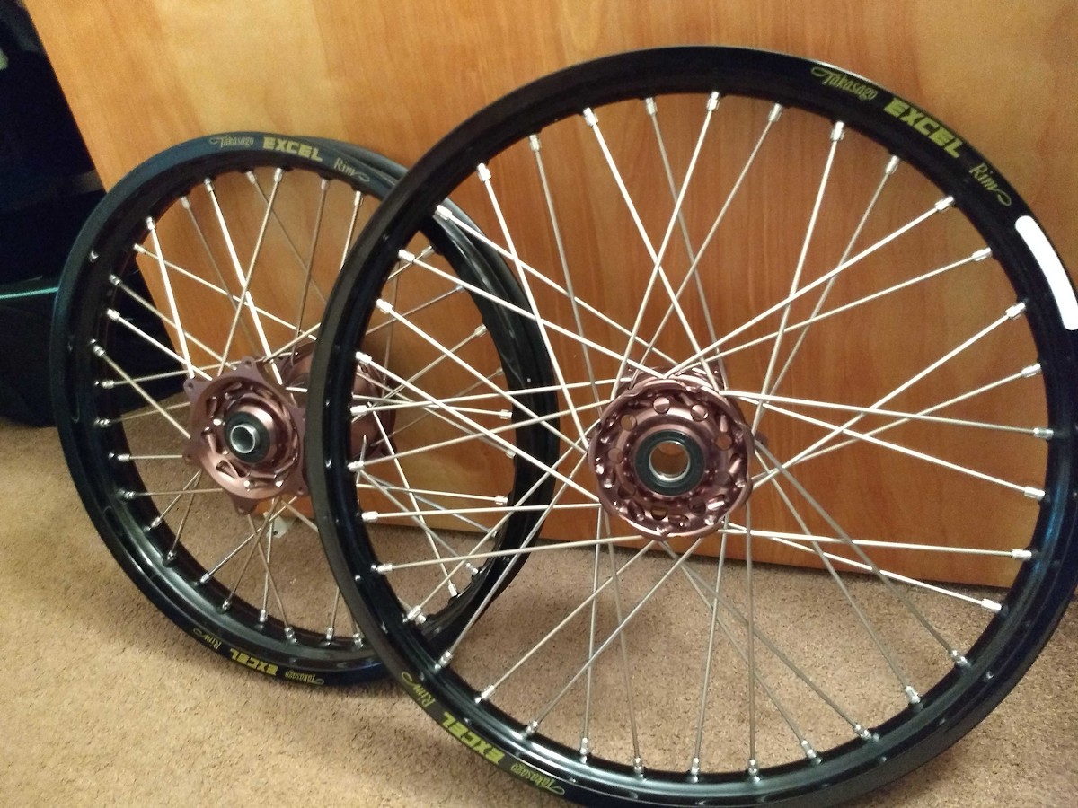 2004-2005 RM250 Dubya Wheelset - Magnesium Talon Billet Pro Hubs X ...