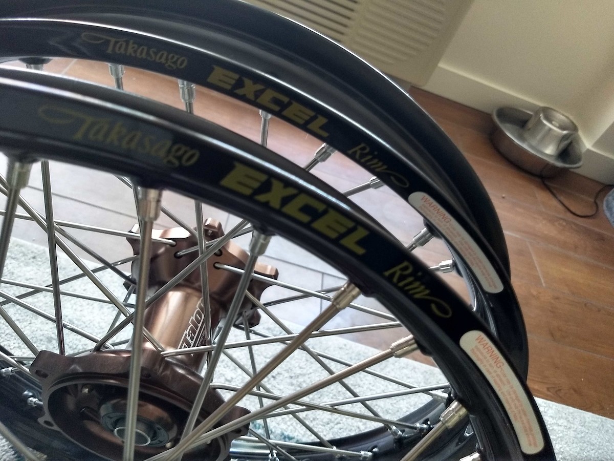 2004-2005 RM250 Dubya Wheelset - Magnesium Talon Billet Pro Hubs X ...