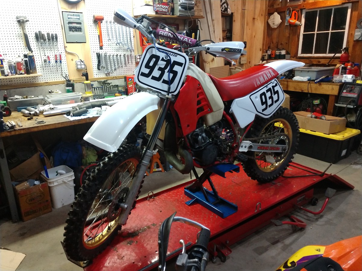 Yamaha Wrench Reports 86 YZ250 - Old School Moto - Motocross Forums ...