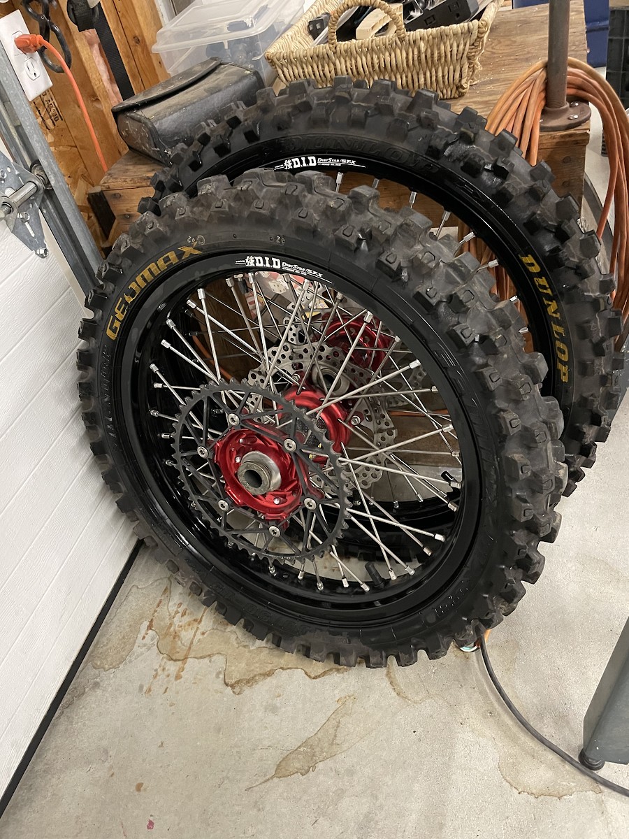 CRF250R CRF450R DID DIRT STAR STX WHEELS - For Sale/Bazaar - Motocross ...