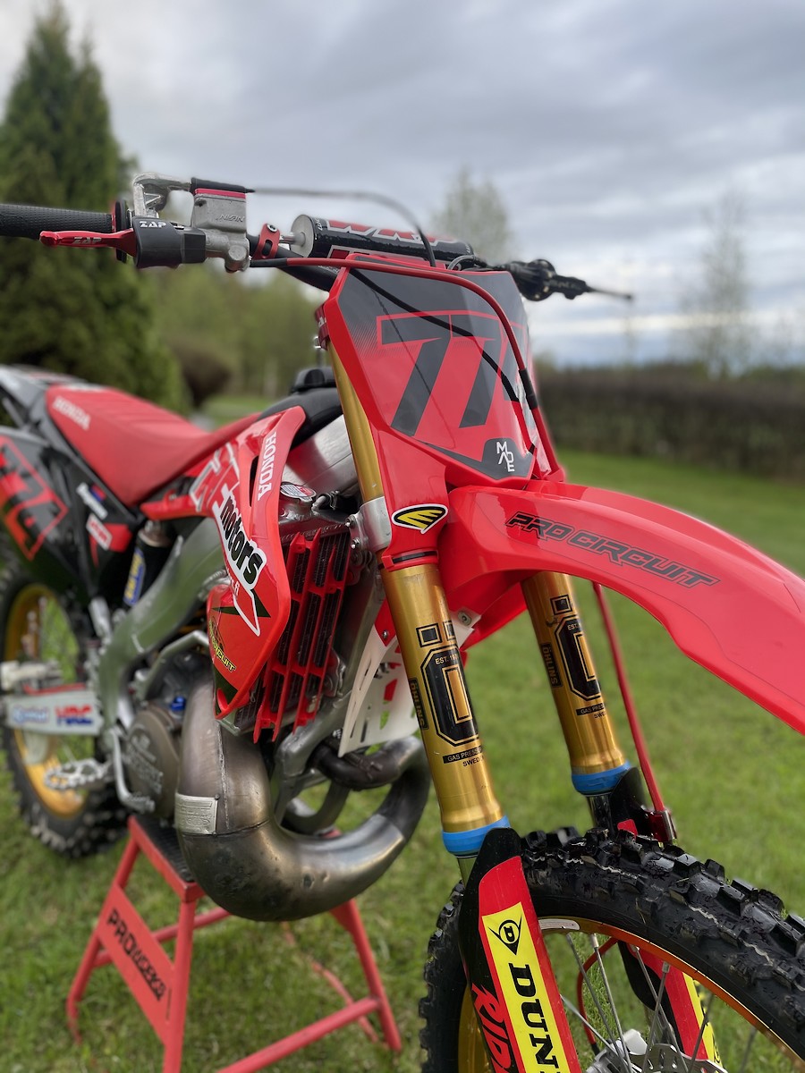 ’05 CR250 winter refresh | Finished-Photo update! | - Bike Builds ...