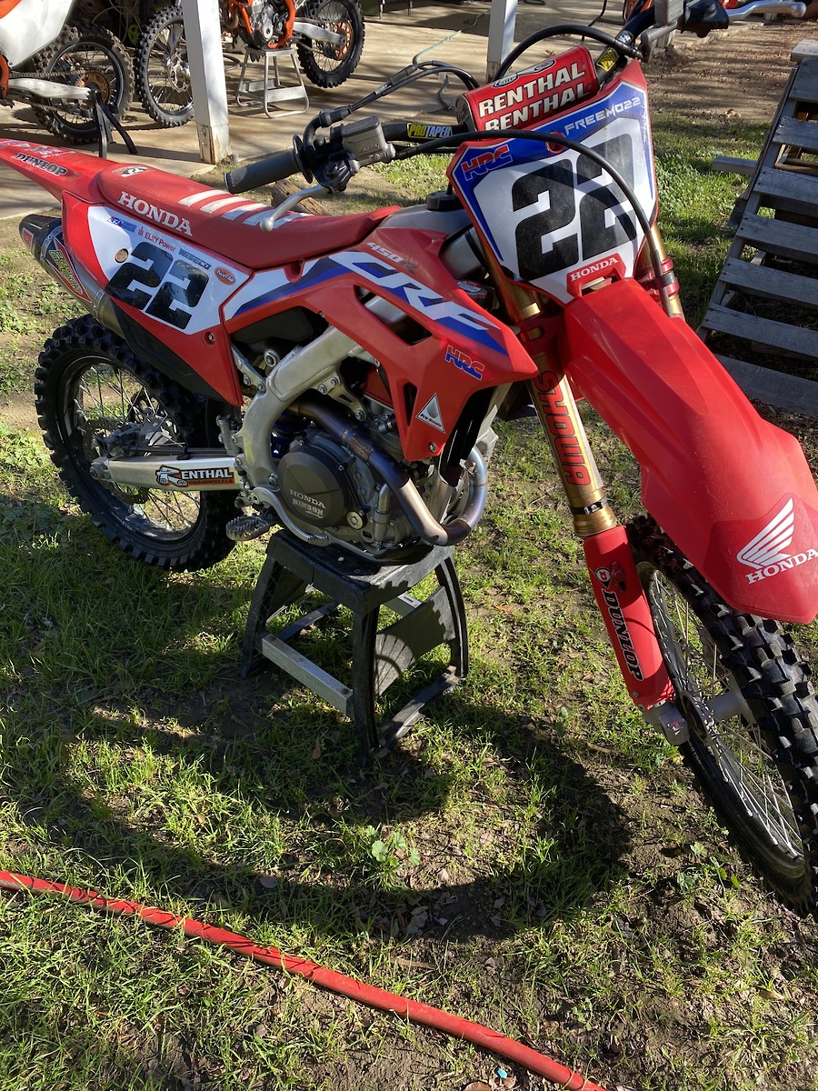 2021 Honda CRF 450R WE - For Sale/Bazaar - Motocross Forums / Message ...