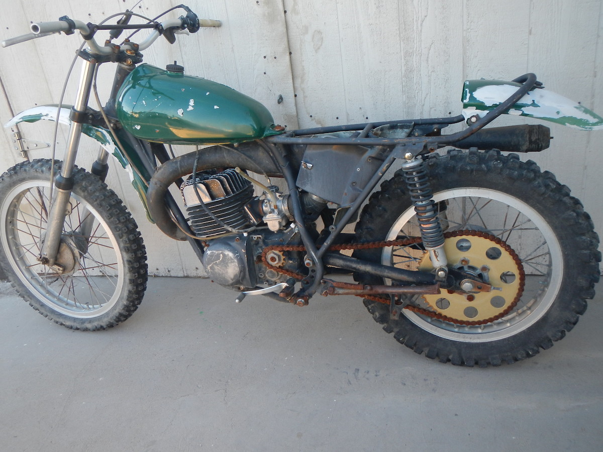 for sale 1972 Yamaha DT2MX 250 [pre strap tank 73 YZ250] RUNS ! NUMBERS ...