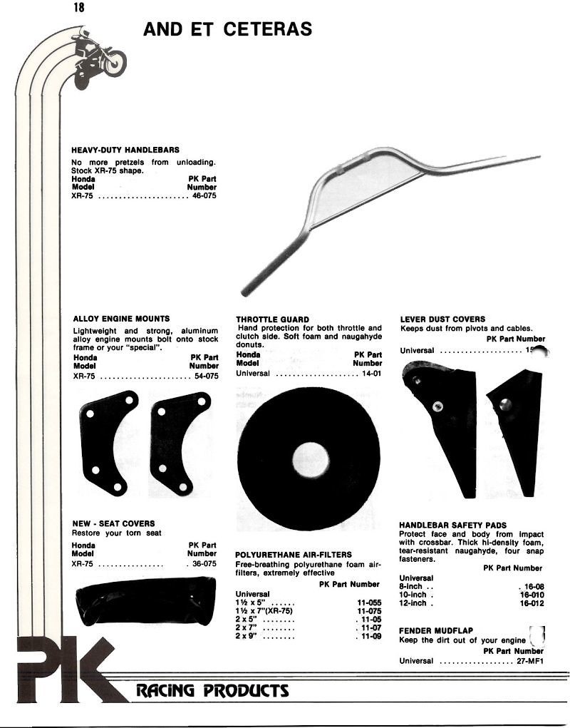 Full Factory PK XR 1975/80 - Old School Moto - Motocross Forums ...