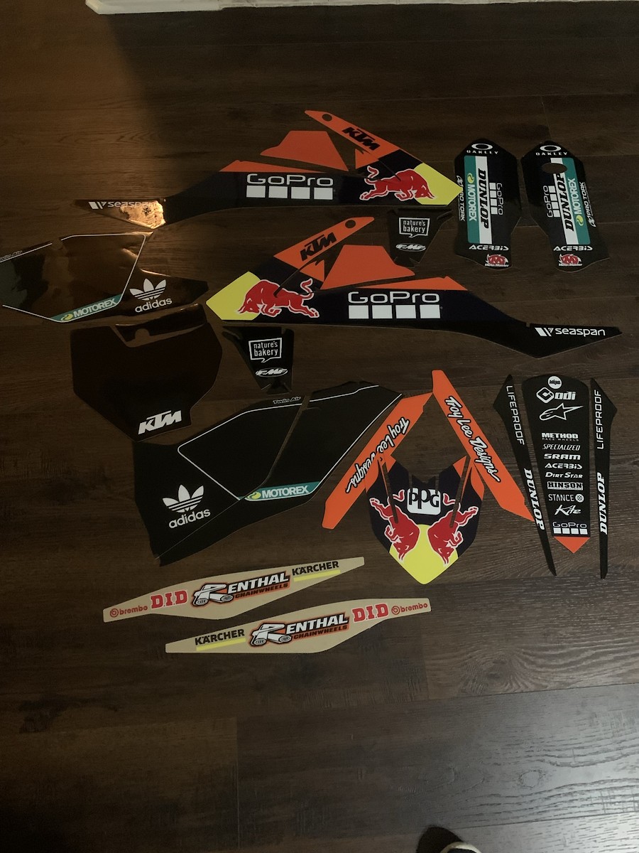 TLD KTM GoPro team graphics - For Sale/Bazaar - Motocross Forums ...