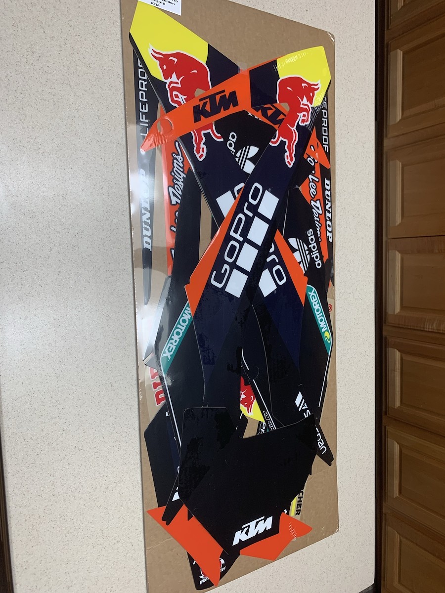 TLD KTM GoPro team graphics - For Sale/Bazaar - Motocross Forums ...