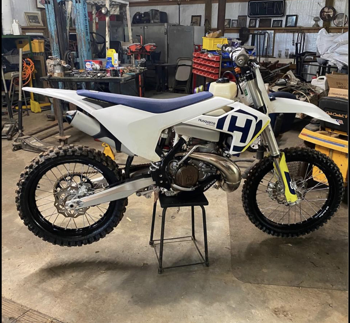 My TC250 Rockstar Edition 2-stroke build..finished. - Bike Builds ...