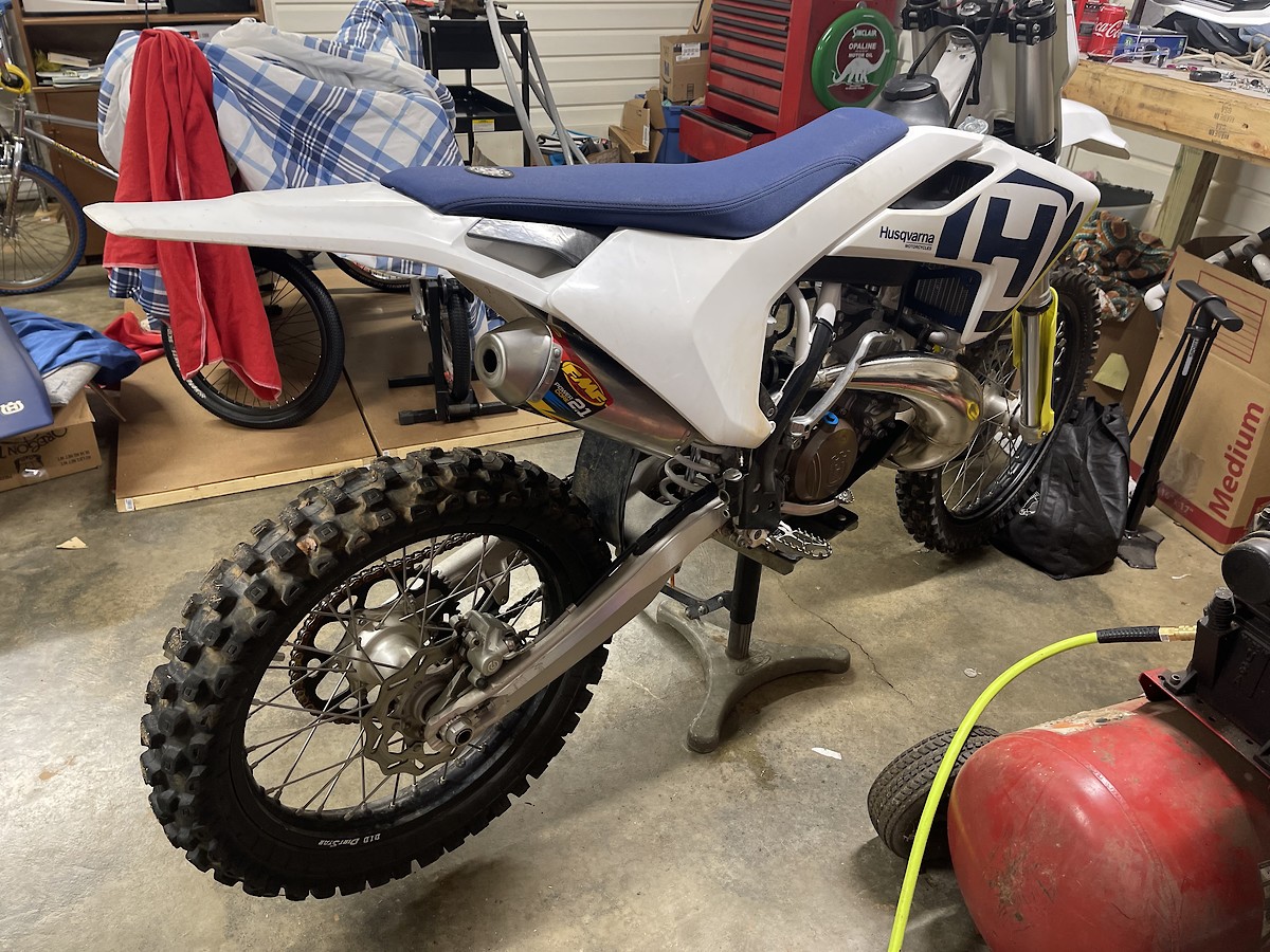 My TC250 Rockstar Edition 2-stroke build..finished. - Bike Builds ...