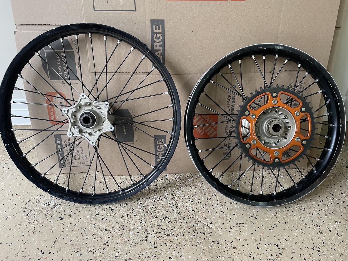 KTM OEM wheels - For Sale/Bazaar - Motocross Forums / Message Boards ...