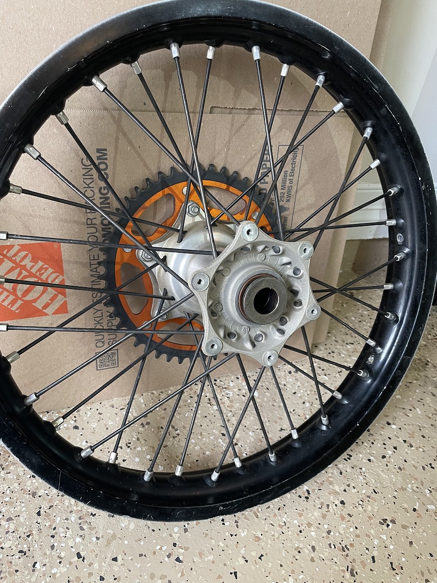 KTM OEM wheels - For Sale/Bazaar - Motocross Forums / Message Boards ...