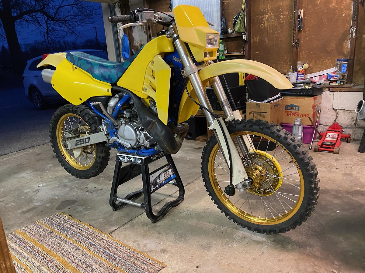1991 rmx/rm 250 factory build - Bike Builds - Motocross Forums ...