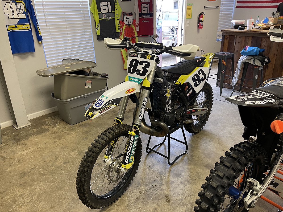 My TC250 Rockstar Edition 2-stroke build..finished. - Bike Builds ...