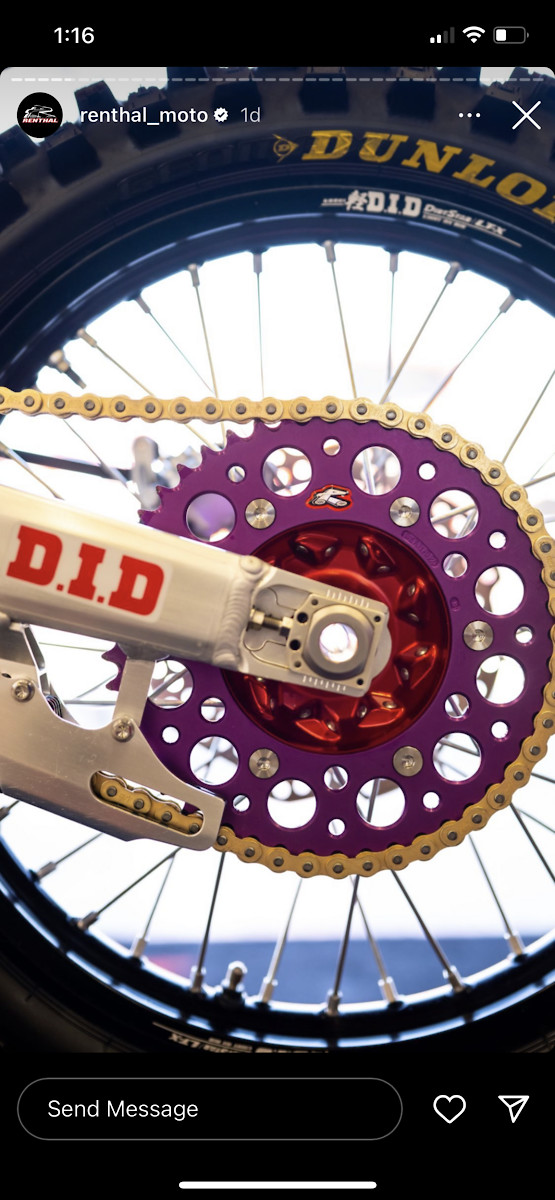 Purple Renthal bars - Moto-Related - Motocross Forums / Message Boards ...