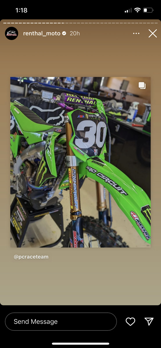 Purple Renthal bars - Moto-Related - Motocross Forums / Message Boards ...