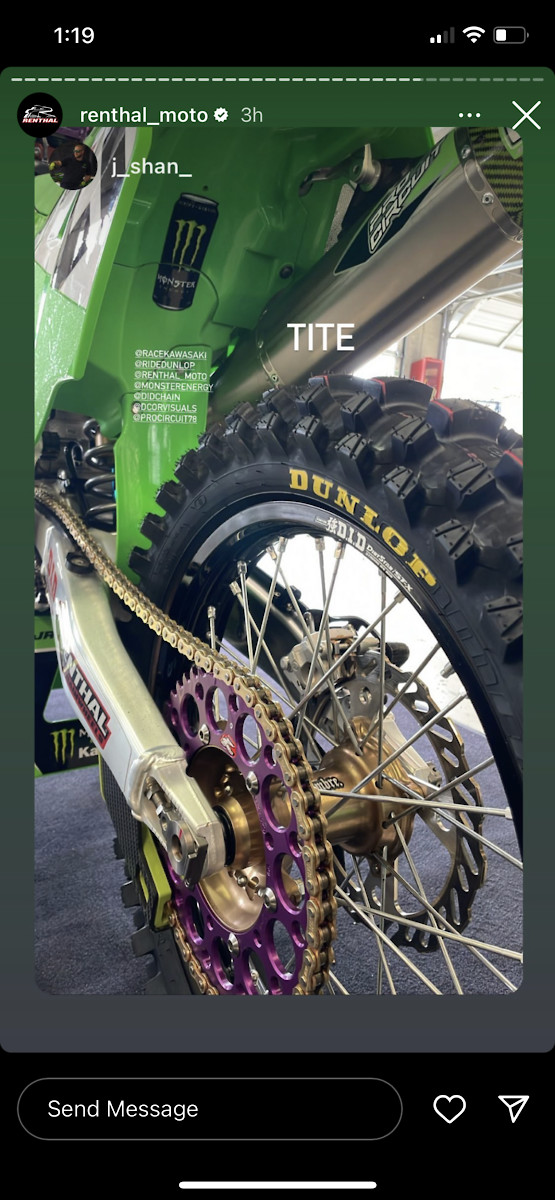 Purple Renthal bars - Moto-Related - Motocross Forums / Message Boards ...