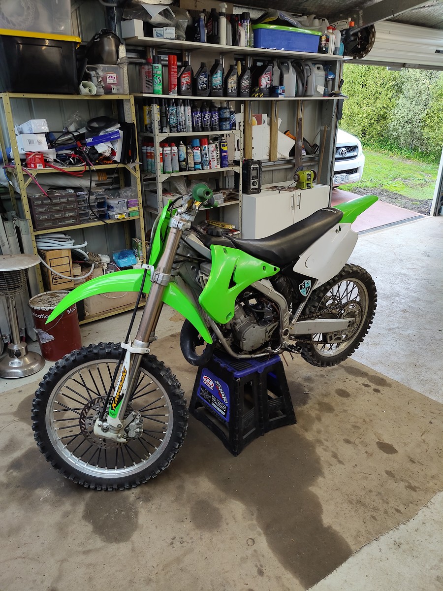 2003 KX125 RAW Frame - Bike Builds - Motocross Forums / Message Boards ...