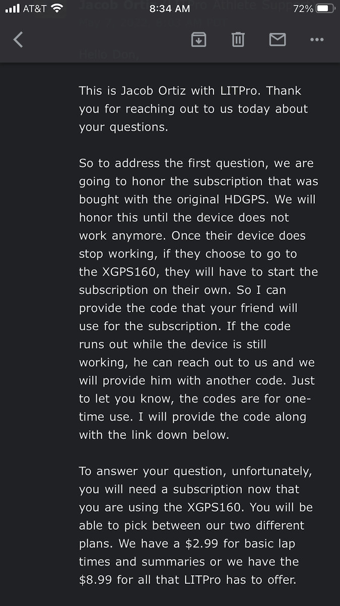 Litpro 003 HDGPS - For Sale/Bazaar - Motocross Forums / Message Boards ...