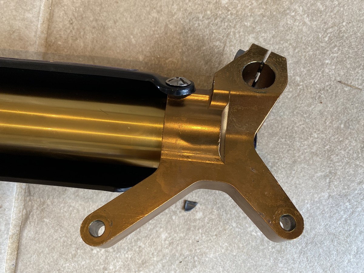 YZ125/YZ250 96-01 Ohlins forks and Emig Racing Clamps and more - For ...