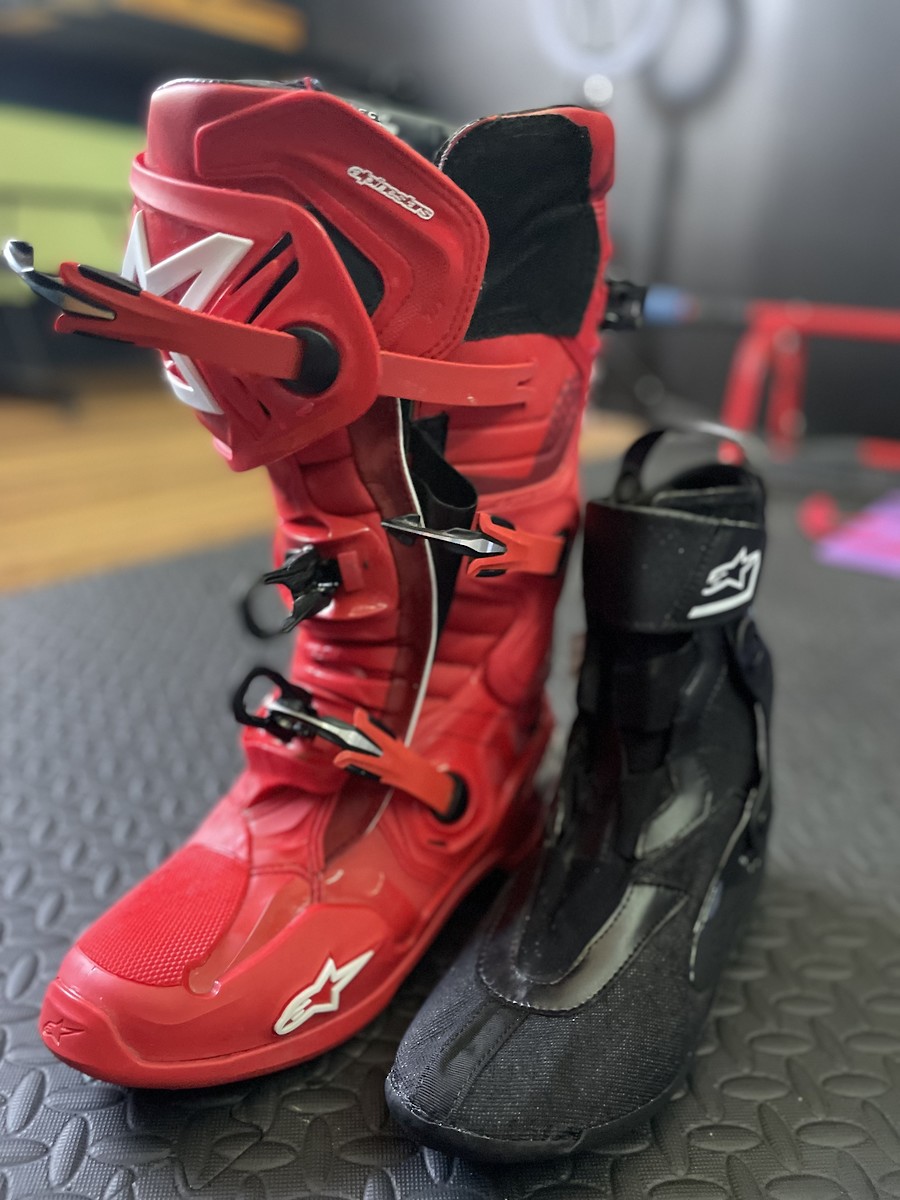 Alpinestars Tech 10 red - For Sale/Bazaar - Motocross Forums / Message ...