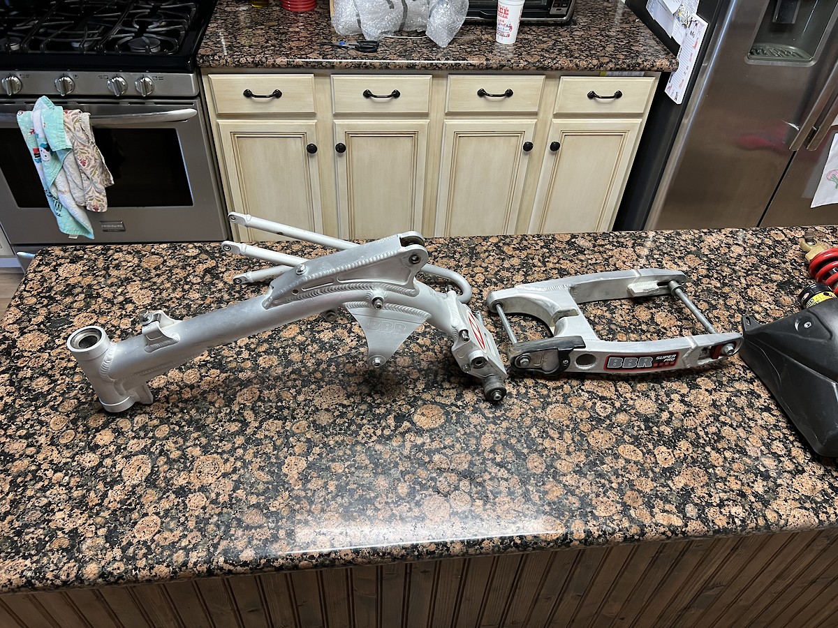 BBR super pro frame set crf 50 - For Sale/Bazaar - Motocross Forums ...