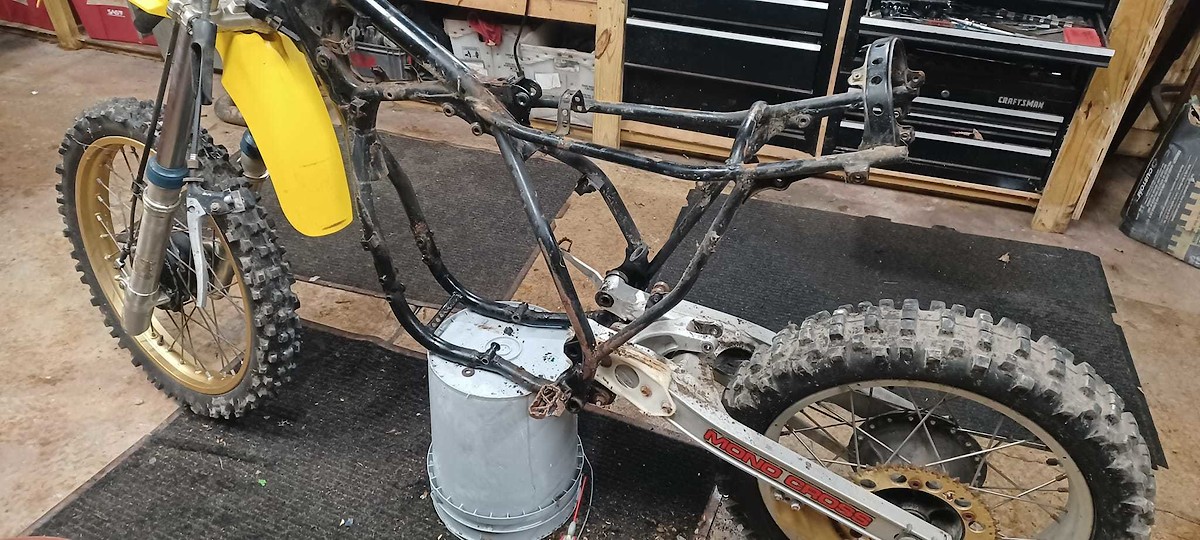 1984 Yamaha YZ490 Barn find (rebuild) - Old School Moto - Motocross ...